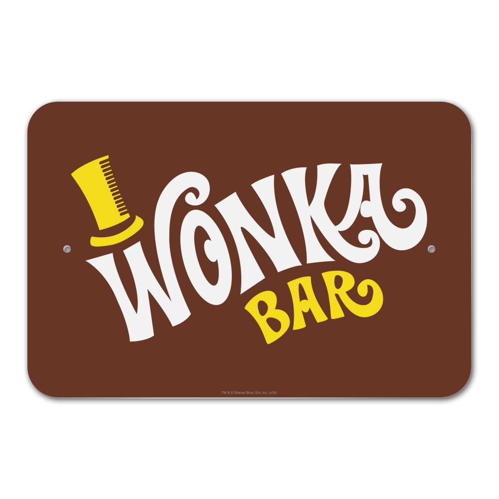 Willy Wonka and the Chocolate Factory Wonka Bar Logo Home Business ...