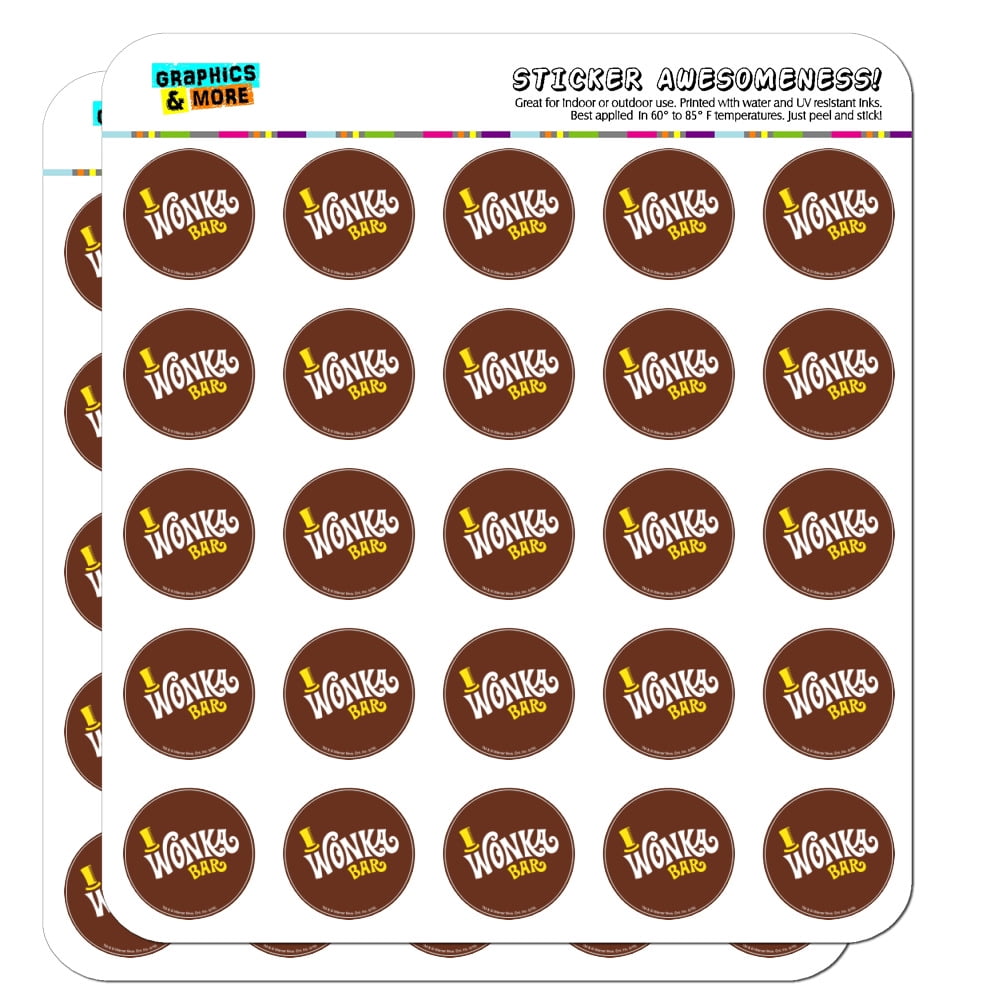 Willy Wonka and the Chocolate Factory Wonka Bar Logo Planner Calendar ...