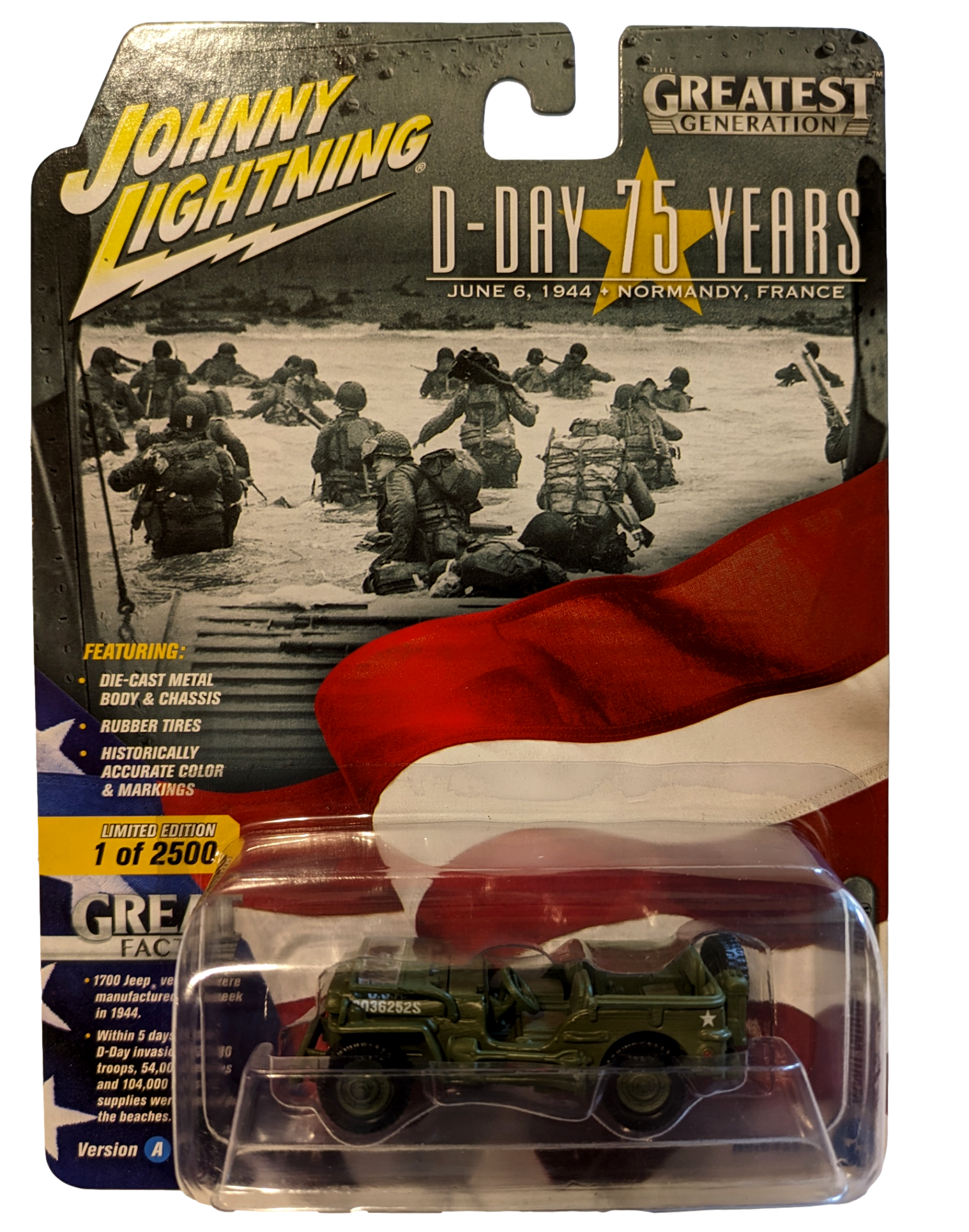 Willys MB Jeep WWII Adult Collectible Die-Cast Body and Chassis W ...