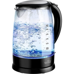 Willz Electric Glass Kettle with Heat Resistant Handle | B2B Liquidation