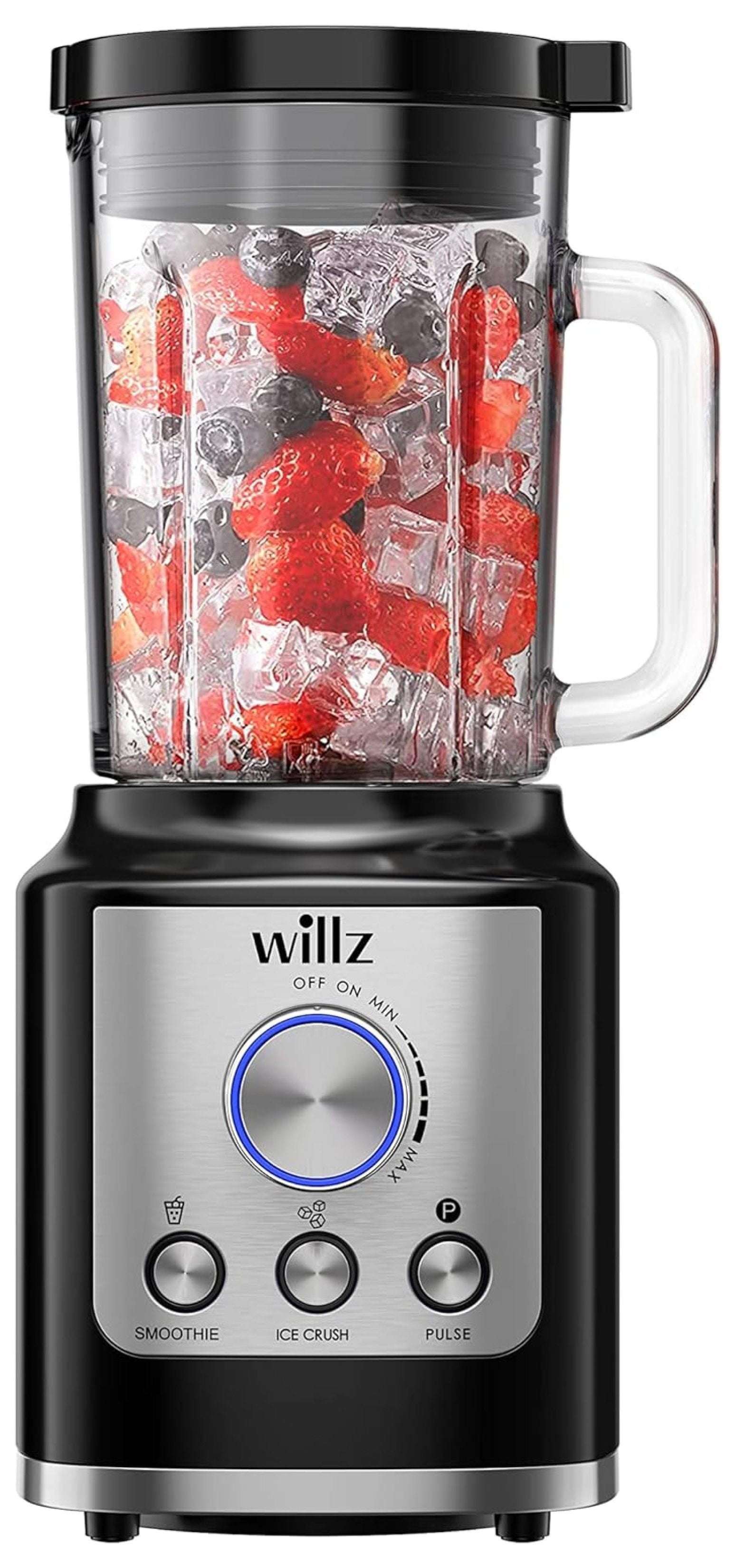 Willz High Speed Kitchen Countertop Blender for Juices, Shakes ...