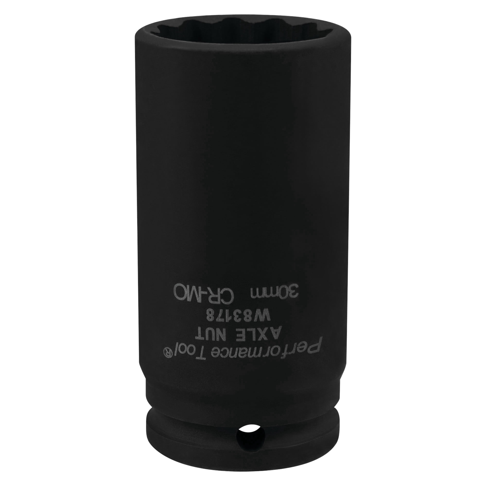 Performance Tool W83178 30mm 12 Point Axle Nut Socket - Walmart.com