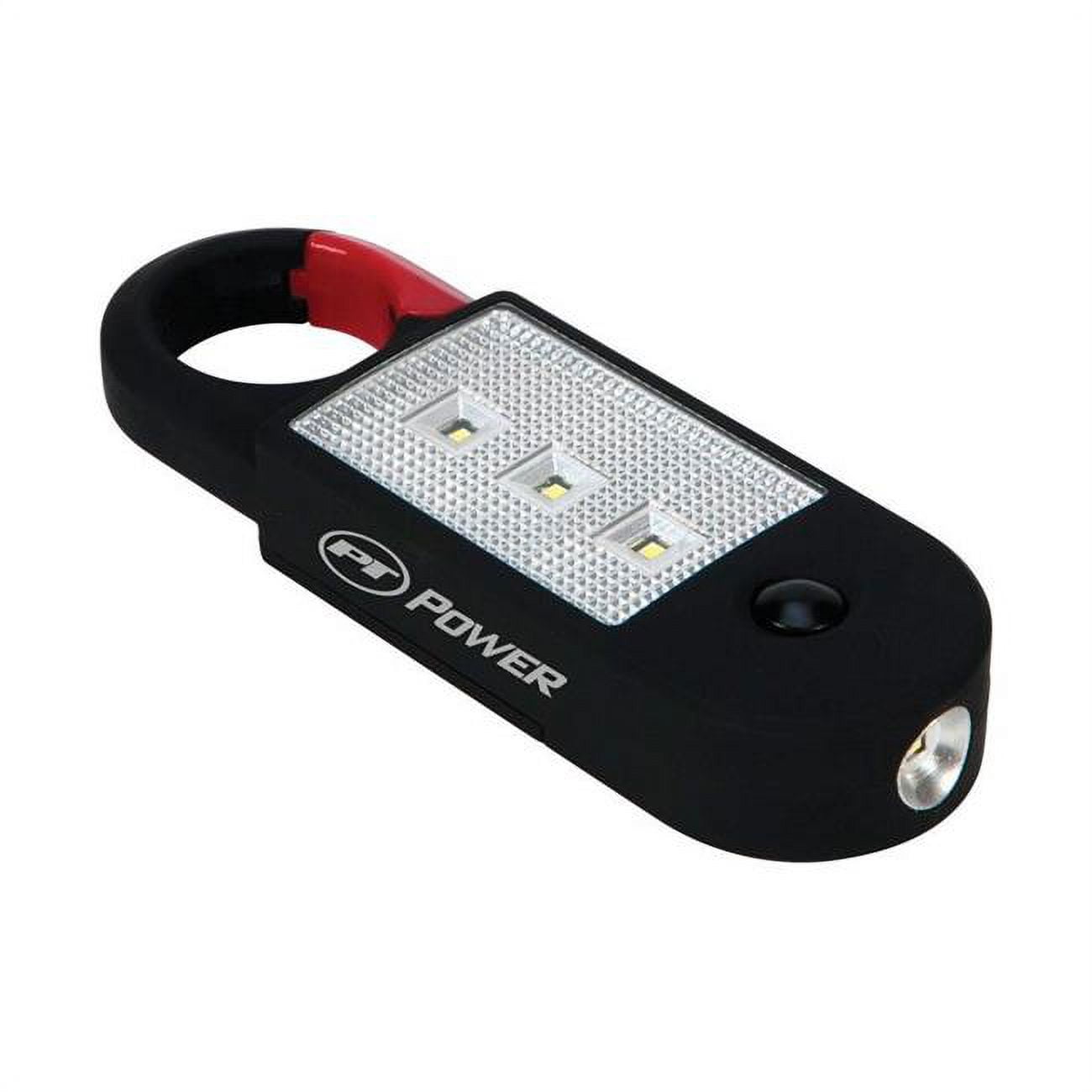 Wilmar 3839602 Power 200 Lumens Black LED Flashlight AAA Battery, Pack ...