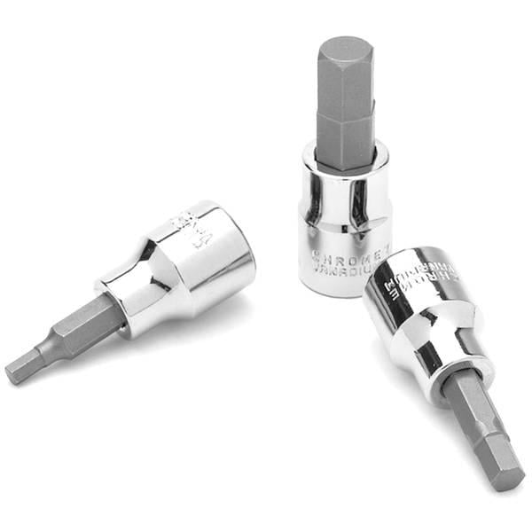 Wilmar 8 Piece 3/8" Dr MET Hex Bit Set - Walmart.com