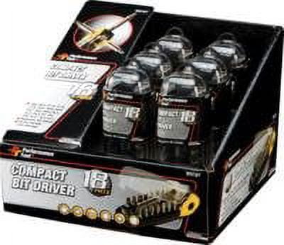 Wilmar Corp. W9187 Compact Bit Driver Set - 18 Piece - Walmart.com