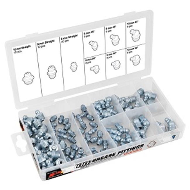 Performance Tool W54239 Metric Grease Fitting Assortment Kit - 88 ...