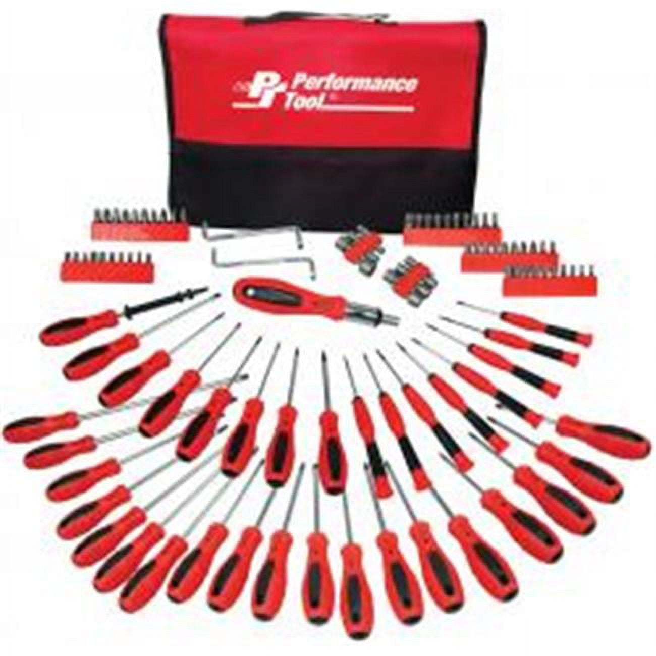 Wilmar PTW1721 Screwdriver Set with Pouch 100 Piece - Walmart.com