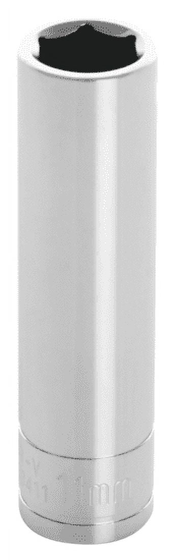 Wilmar W38411 3/8" Drive 6-Point Socket, 11mm - Walmart.com