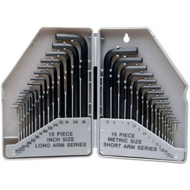 Wilmar Performance Tool W80288 Hex Key Set, 30-Piece - Walmart.com