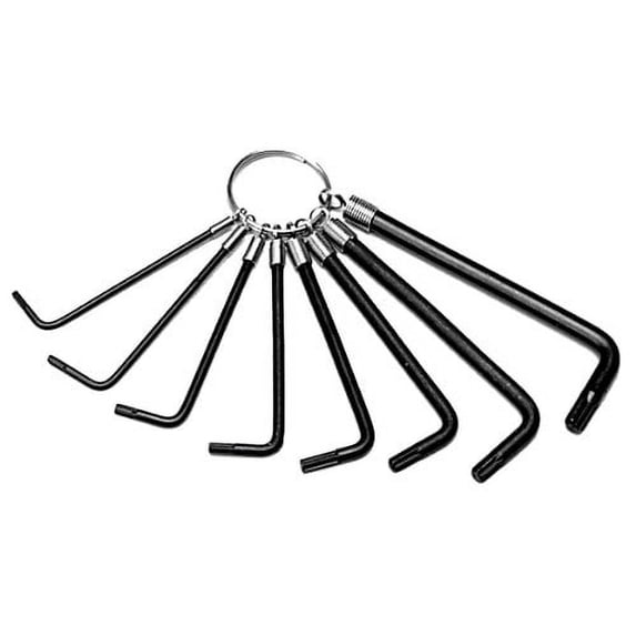 Wilmar W1315 8-Piece "L" Style Star Wrench Set - Walmart.com