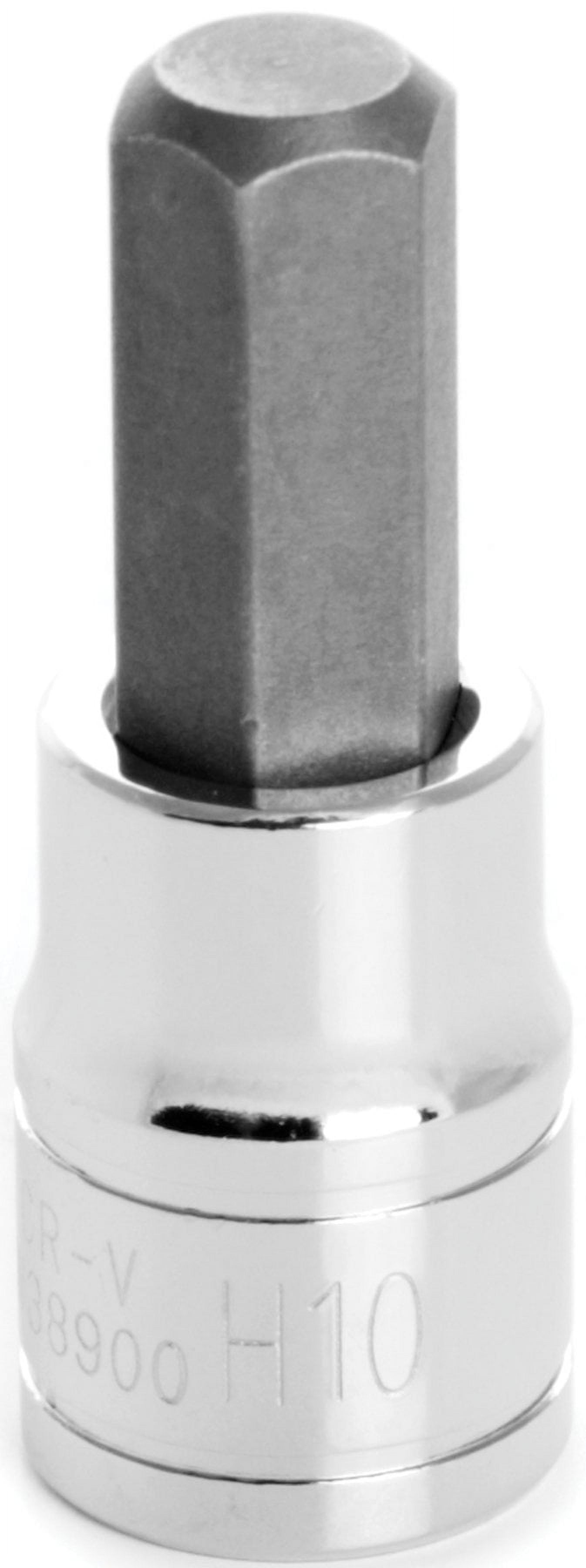 Wilmar W38900 Chrome Hex Bit Socket, 3/8" Drive, 10mm Hex Bit - Walmart.com