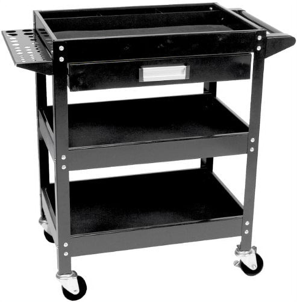 Wilmar W54006 Service Cart With Tool Holder, Bins And Drawer - Walmart.com