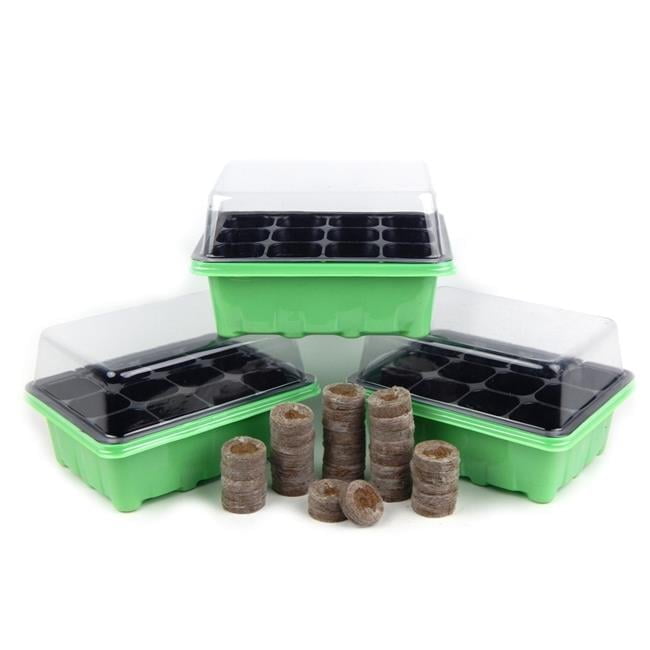 Wilmer Worm FL22033TP Germination Tray and Dome With Peat Pellets ...