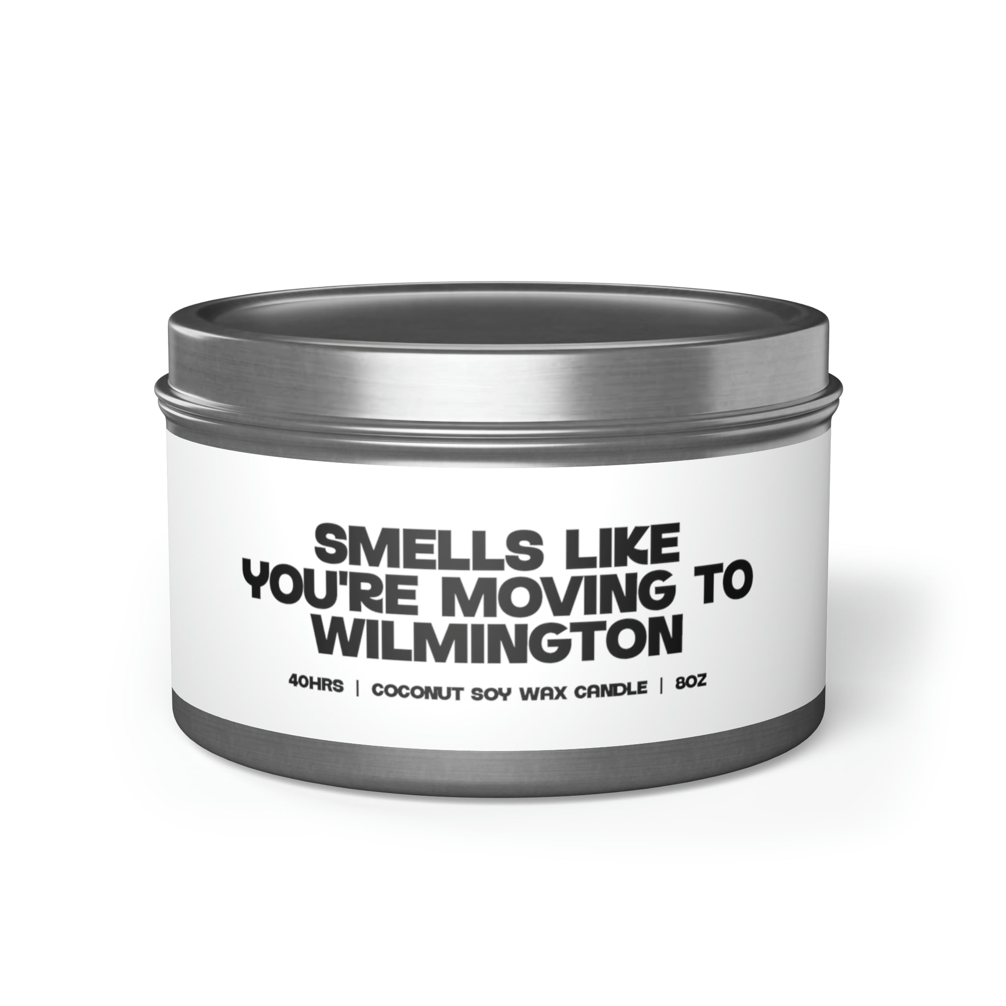 Wilmington North Carolina NC Moving Friend Tin Candle Gift Decor ...
