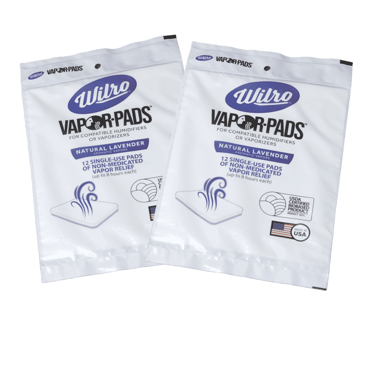 Wilro Lavender vapor pad refills for humidifiers and vaporizers, 24 ...