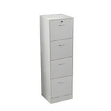 Free Shipping! Wilson 4 Drawer Vertical Wood Lockable Filing Cabinet, White, Office Storage ...