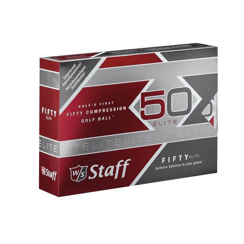 Wilson 50 Elite Golf Balls, 12 Pack - Walmart.com