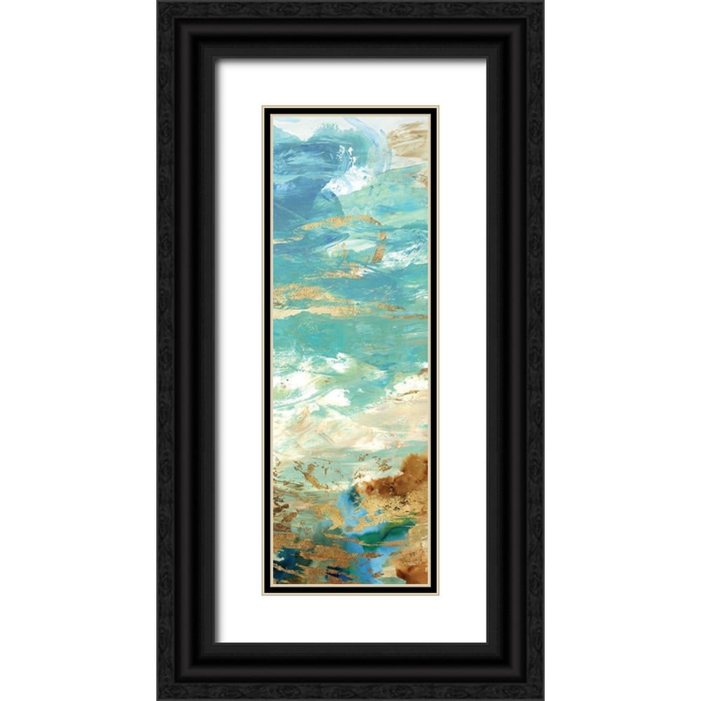 Wilson, Aimee 11x24 Black Ornate Wood Framed with Double Matting Museum ...