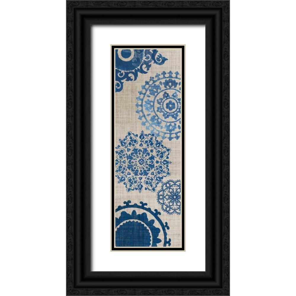 Wilson, Aimee 11x24 Black Ornate Wood Framed with Double Matting Museum ...
