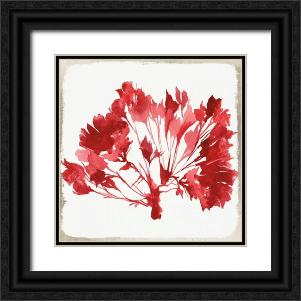 Wilson, Aimee 12x12 Black Ornate Wood Framed with Double Matting Museum ...