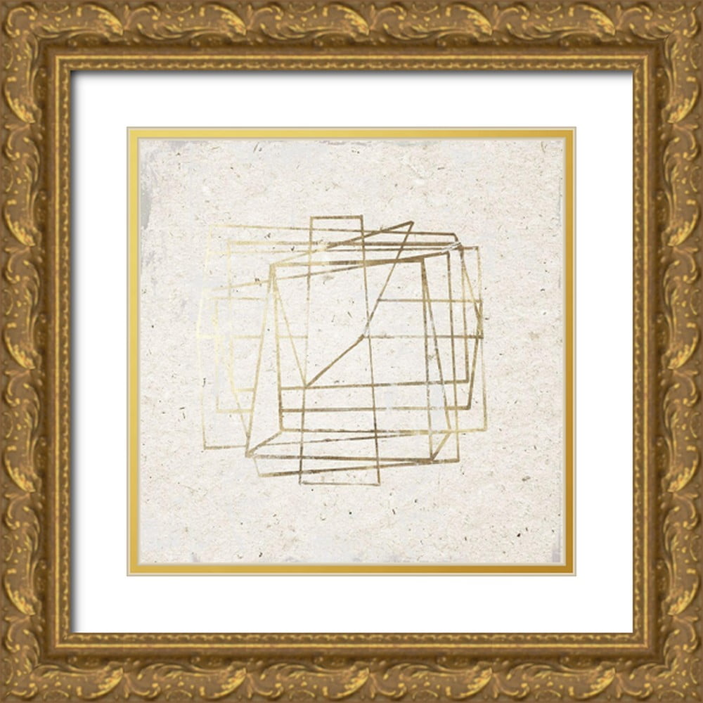 Wilson, Aimee 12x12 Gold Ornate Wood Framed with Double Matting Museum ...