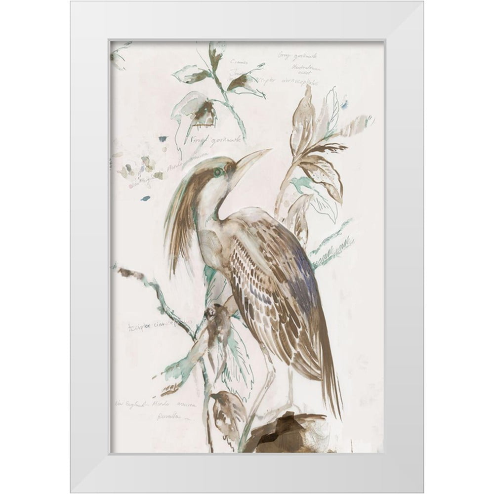 Wilson, Aimee 13x18 White Modern Wood Framed Museum Art Print Titled - Shade of the Sunset ...