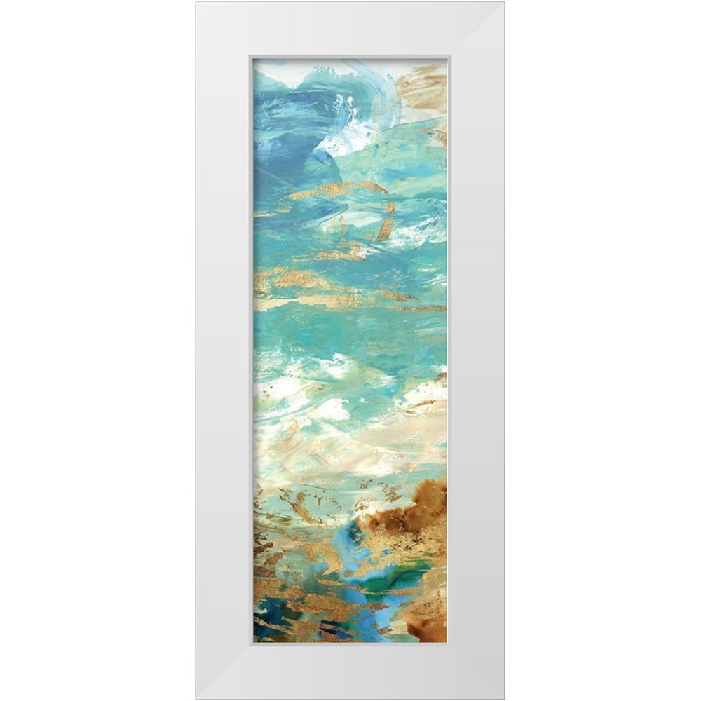 Wilson, Aimee 13x32 White Modern Wood Framed Museum Art Print Titled ...