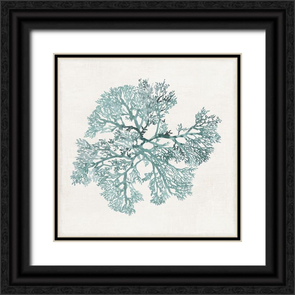 Wilson, Aimee 15x15 Black Ornate Wood Framed with Double Matting Museum ...