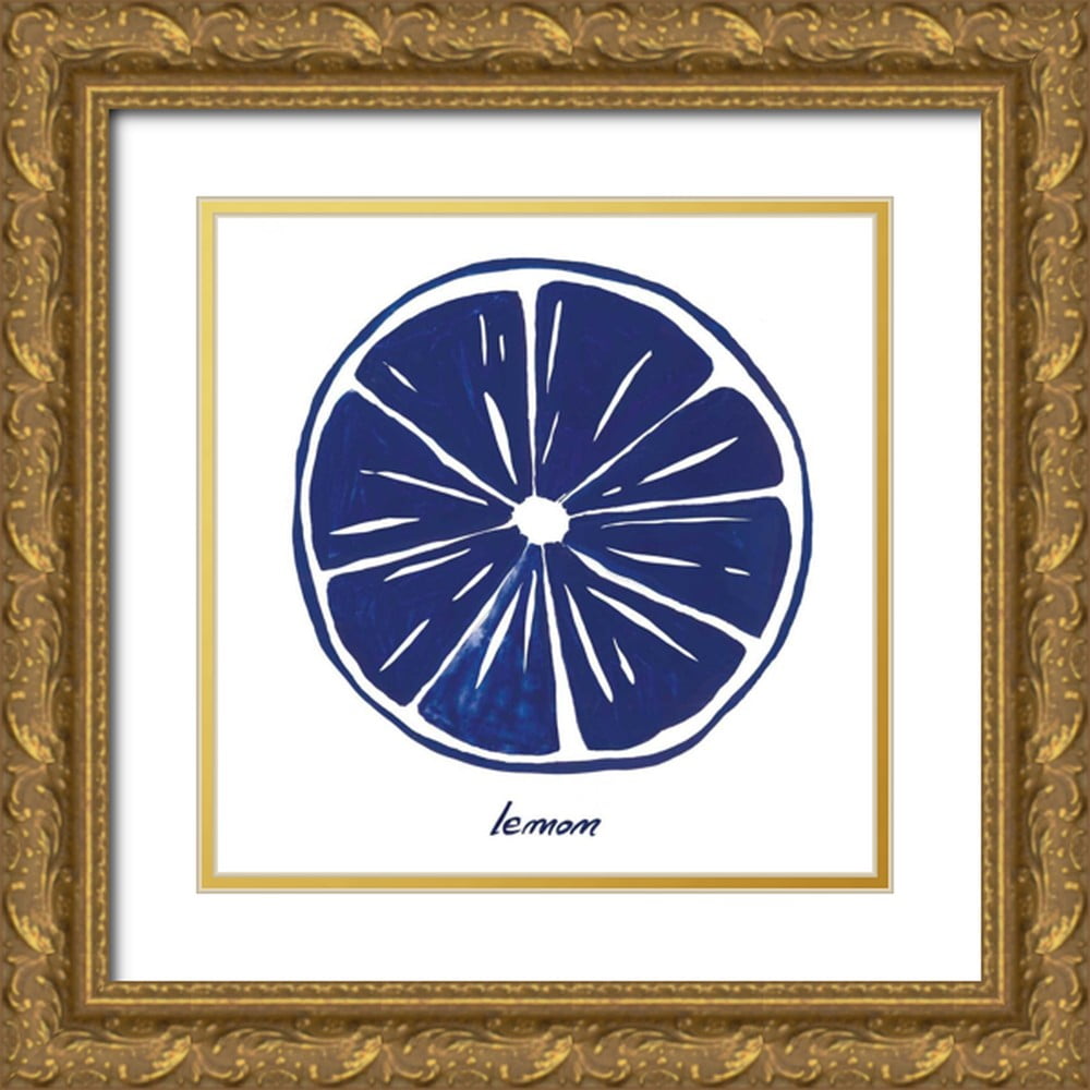 Wilson, Aimee 15x15 Gold Ornate Wood Framed with Double Matting Museum ...