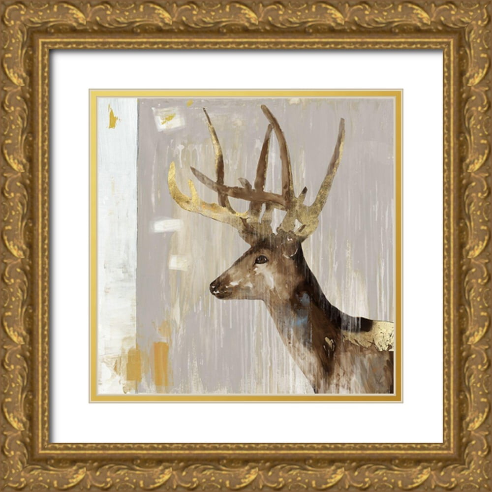 Wilson, Aimee 15x15 Gold Ornate Wood Framed with Double Matting Museum ...