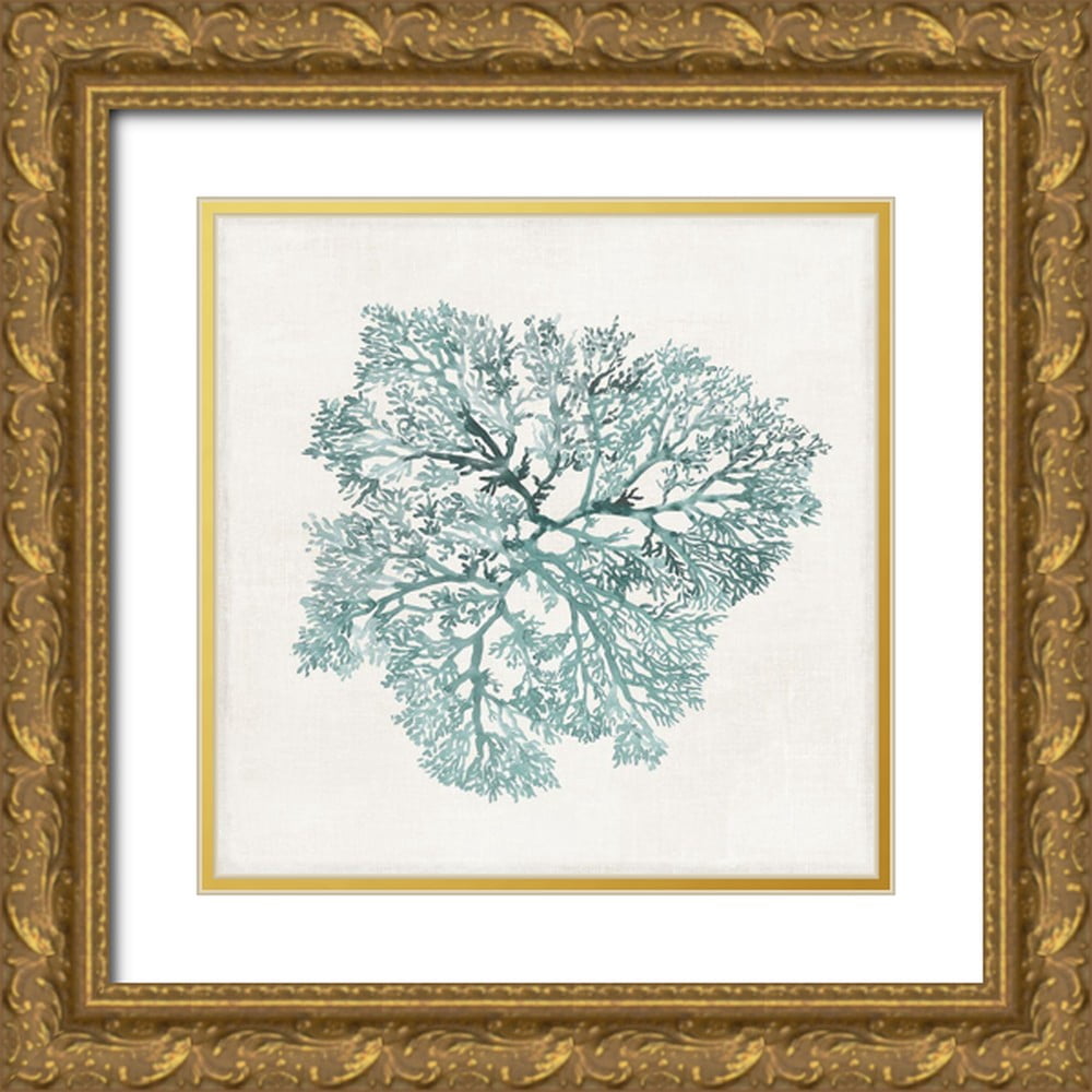 Wilson, Aimee 15x15 Gold Ornate Wood Framed with Double Matting Museum ...