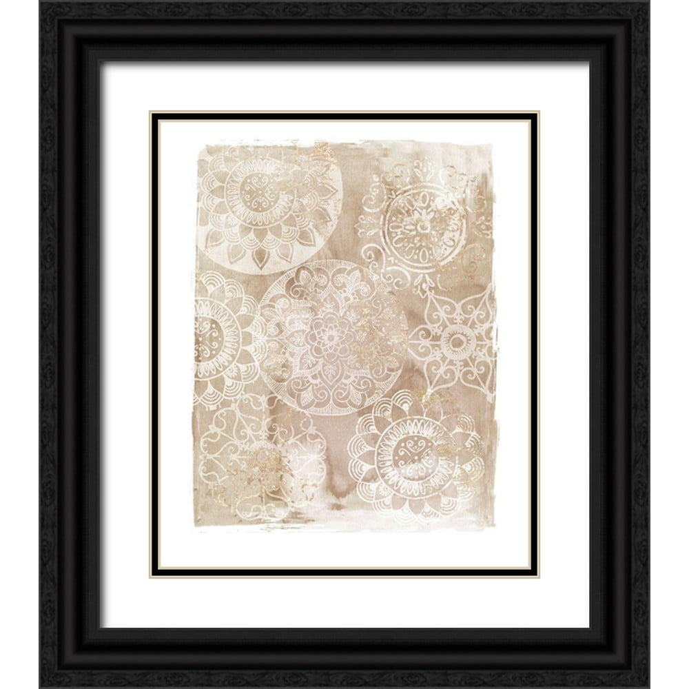Wilson, Aimee 15x17 Black Ornate Wood Framed with Double Matting Museum Art Print Titled - Ivory ...