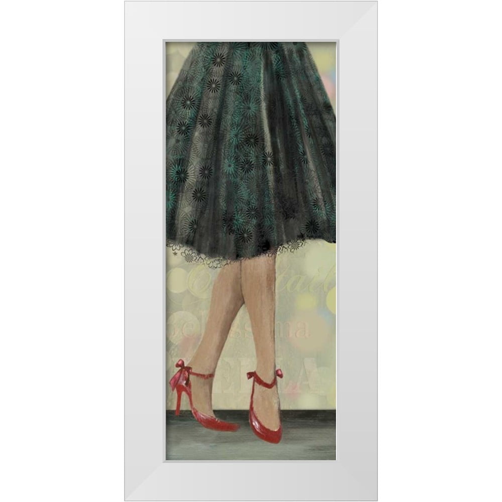 Wilson, Aimee 15x32 White Modern Wood Framed Museum Art Print Titled ...