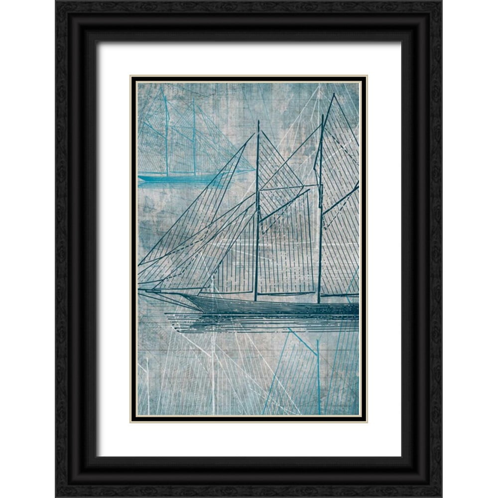 Wilson, Aimee 17x24 Black Ornate Wood Framed with Double Matting Museum Art Print Titled ...