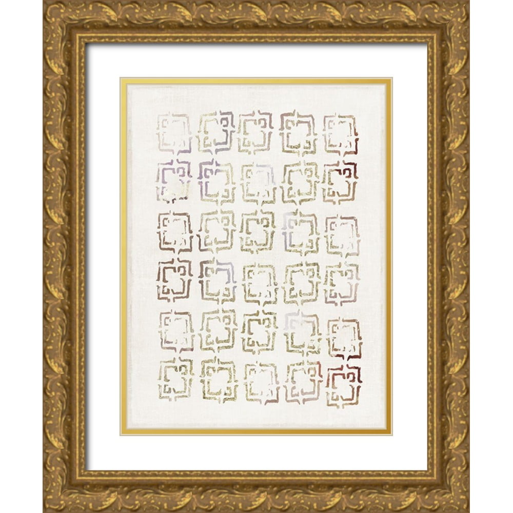 Wilson, Aimee 19x24 Gold Ornate Wood Framed with Double Matting Museum ...