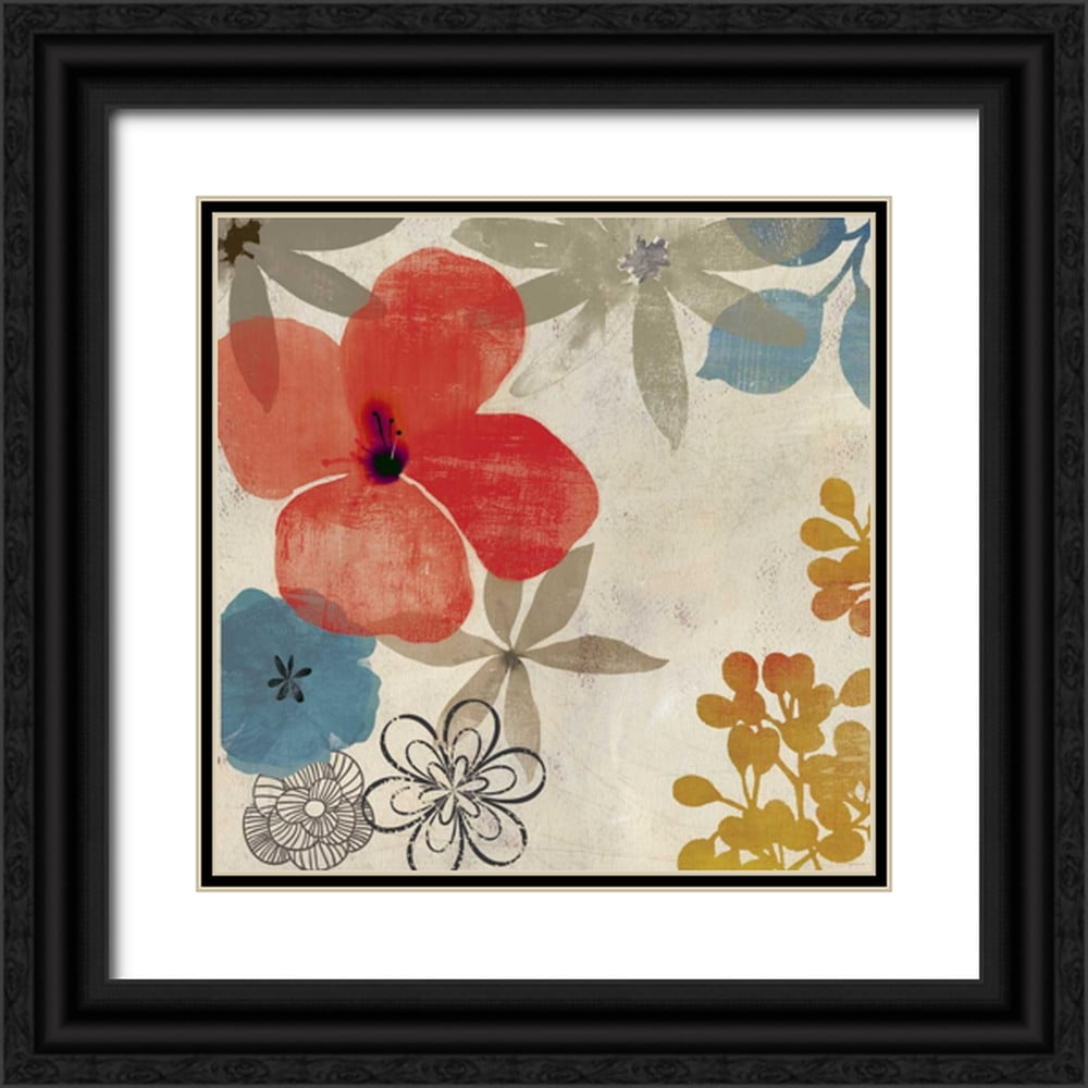 Wilson, Aimee 20x20 Black Ornate Wood Framed with Double Matting Museum Art Print Titled ...