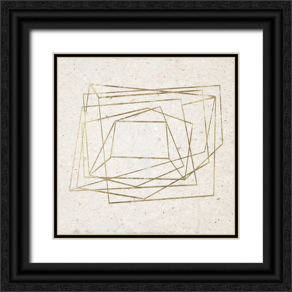 Wilson, Aimee 20x20 Black Ornate Wood Framed with Double Matting Museum ...