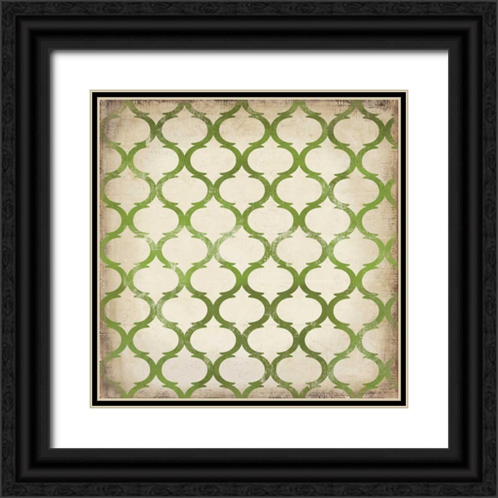 Wilson, Aimee 20x20 Black Ornate Wood Framed with Double Matting Museum ...