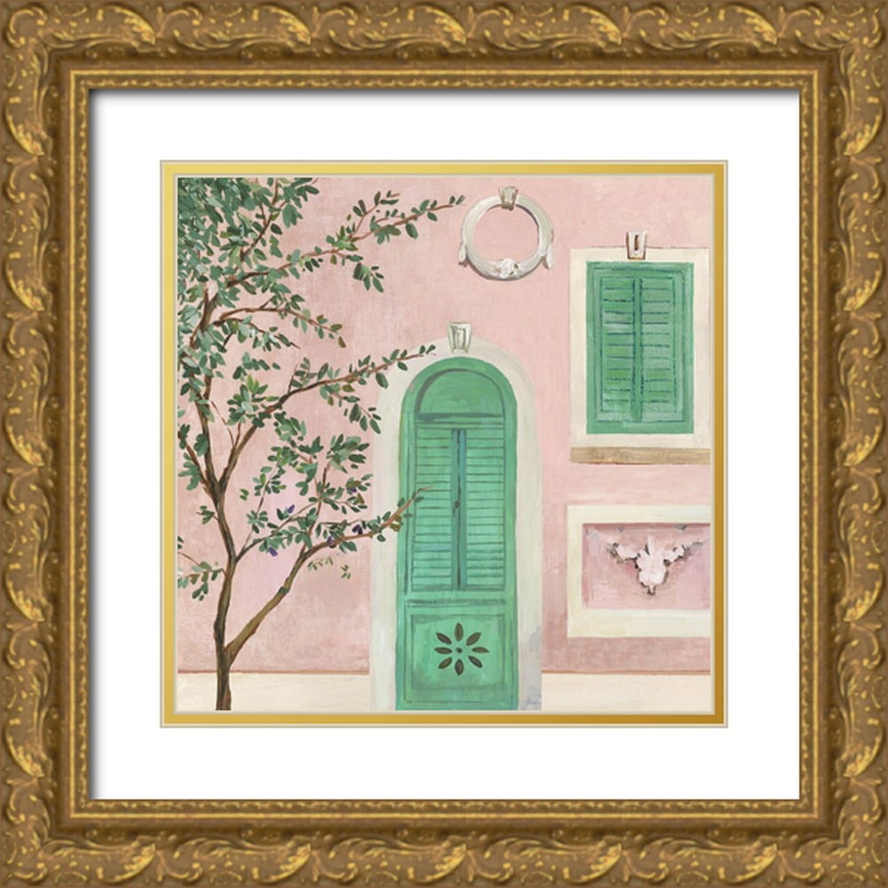 Wilson, Aimee 20x20 Gold Ornate Wood Framed with Double Matting Museum ...