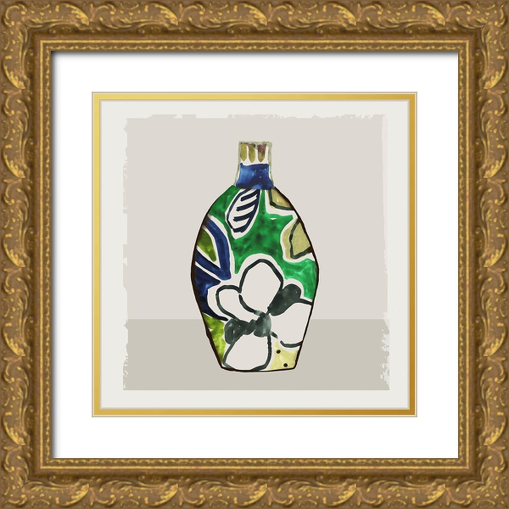 Wilson, Aimee 20x20 Gold Ornate Wood Framed with Double Matting Museum ...