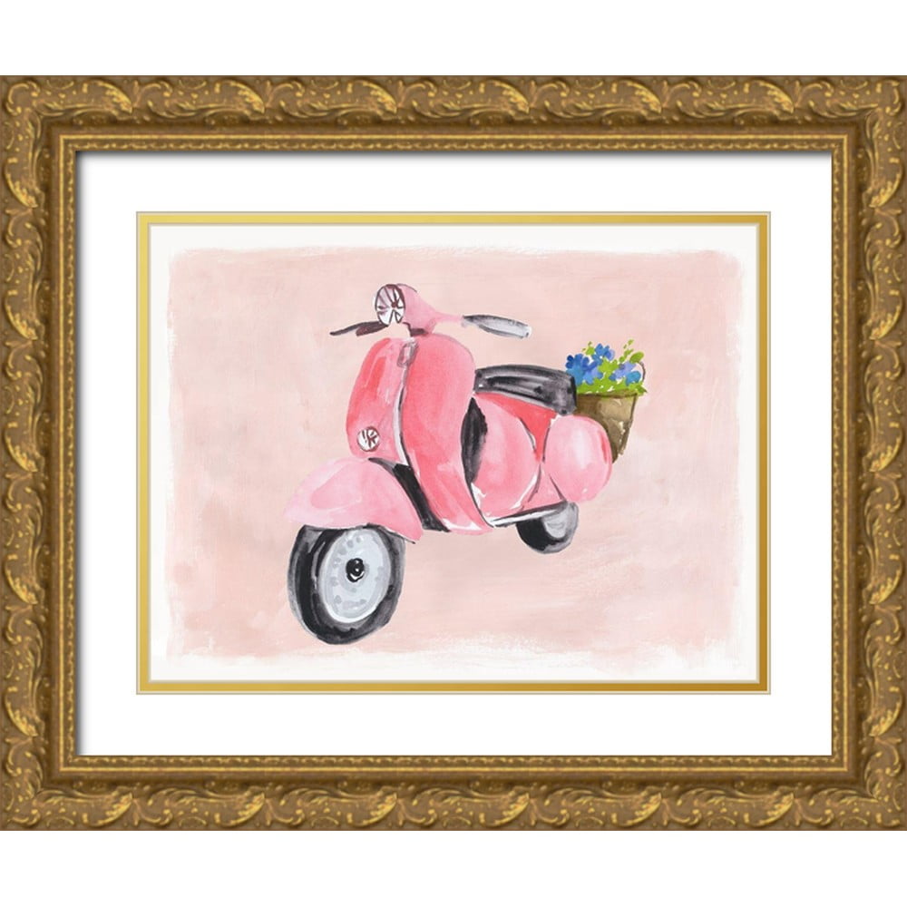 Wilson, Aimee 24x19 Gold Ornate Wood Framed with Double Matting Museum ...