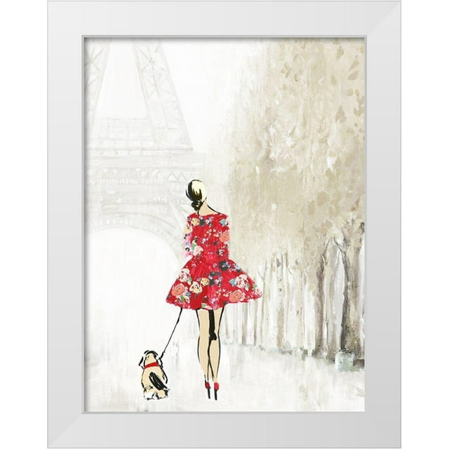 Wilson, Aimee 25x32 White Modern Wood Framed Museum Art Print Titled - Admiration - Walmart.com
