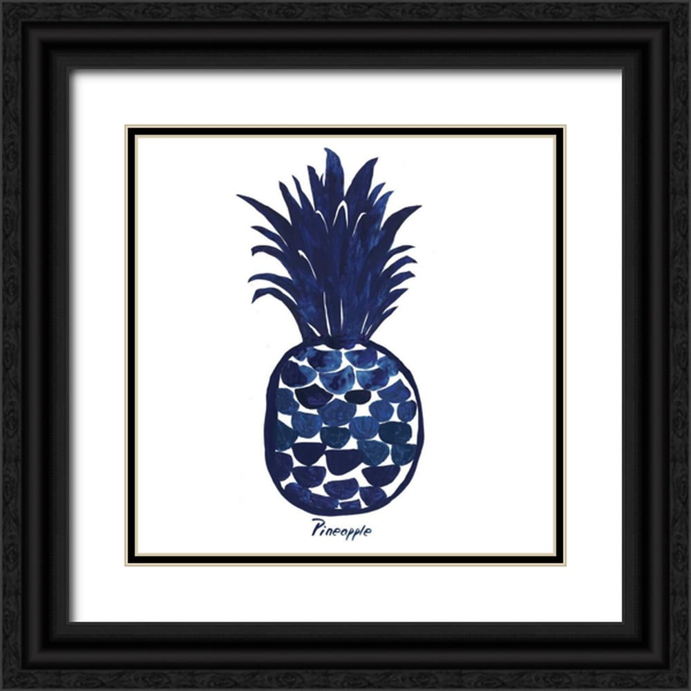 Wilson, Aimee 26x26 Black Ornate Wood Framed with Double Matting Museum ...