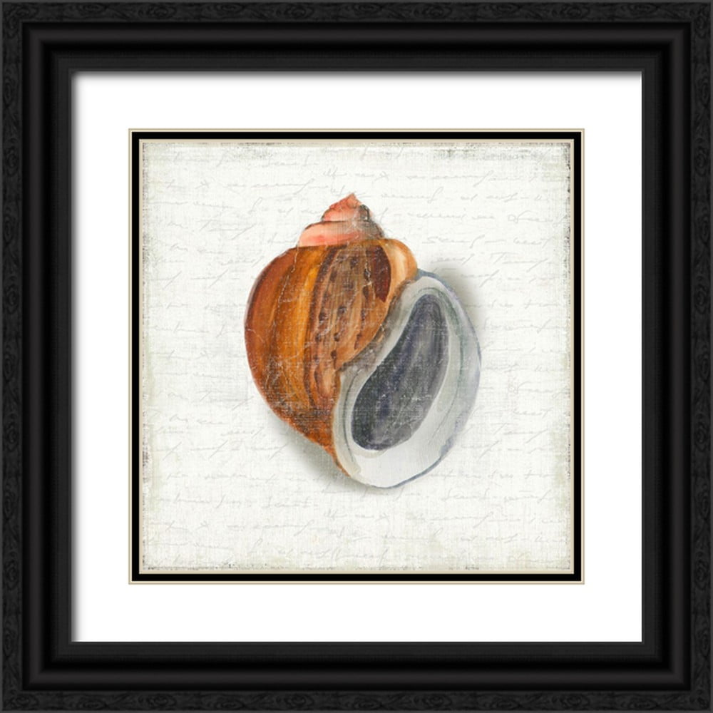 Wilson, Aimee 26x26 Black Ornate Wood Framed with Double Matting Museum ...