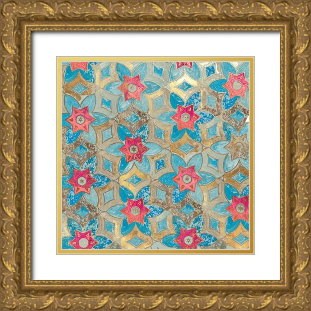 Wilson, Aimee 26x26 Gold Ornate Wood Framed with Double Matting Museum Art Print Titled - Boho ...