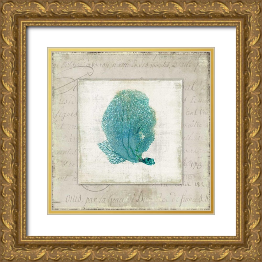 Wilson, Aimee 26x26 Gold Ornate Wood Framed with Double Matting Museum ...