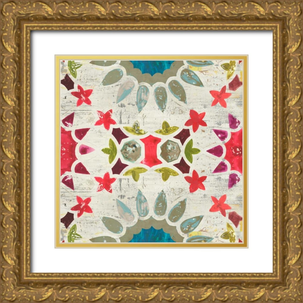 Wilson, Aimee 26x26 Gold Ornate Wood Framed with Double Matting Museum Art Print Titled - Folky ...