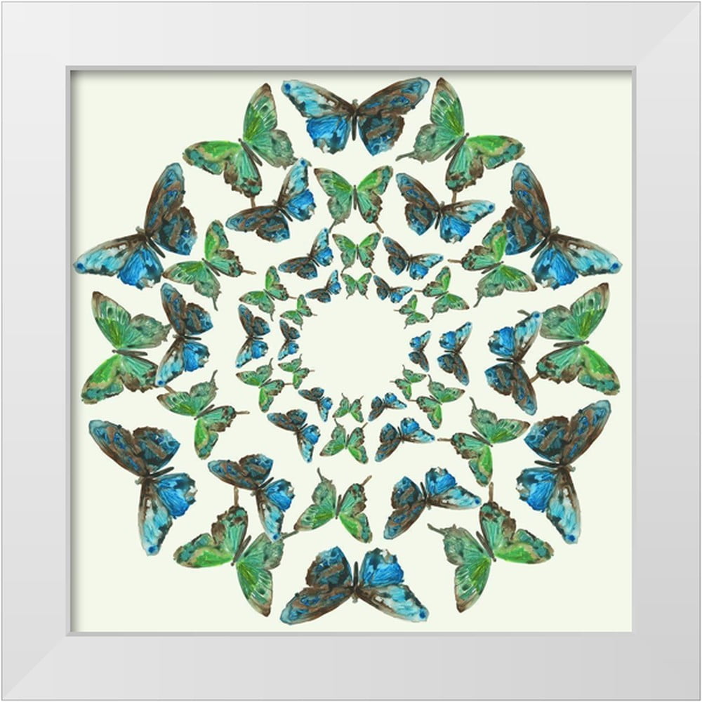 Wilson, Aimee 26x26 White Modern Wood Framed Museum Art Print Titled ...