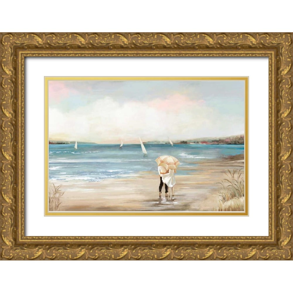 Wilson, Aimee 32x23 Gold Ornate Wood Framed with Double Matting Museum Art Print Titled - Pearl ...