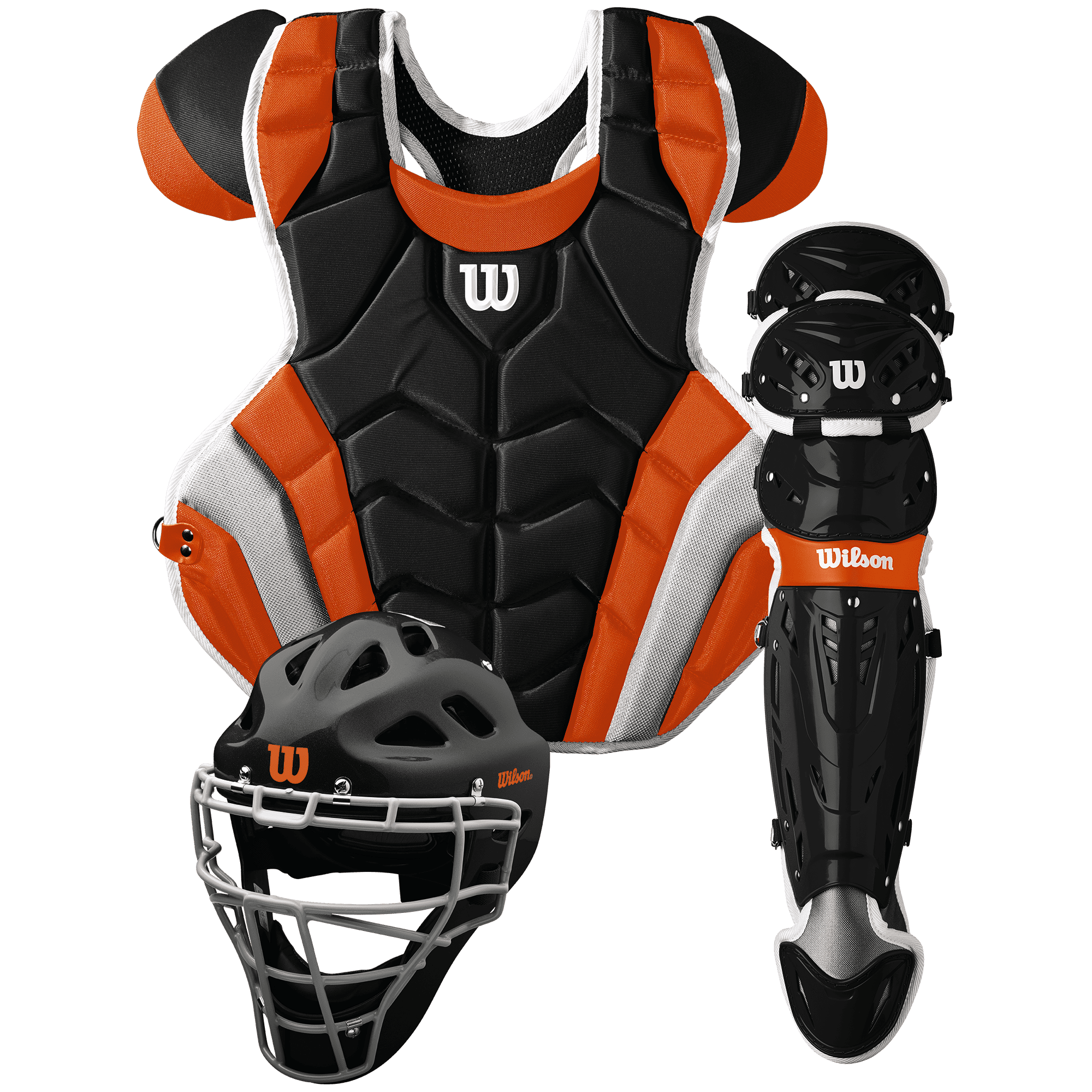 Wilson C1K Pro Stock Adult Catcher's Gear Set Kit - Walmart.com
